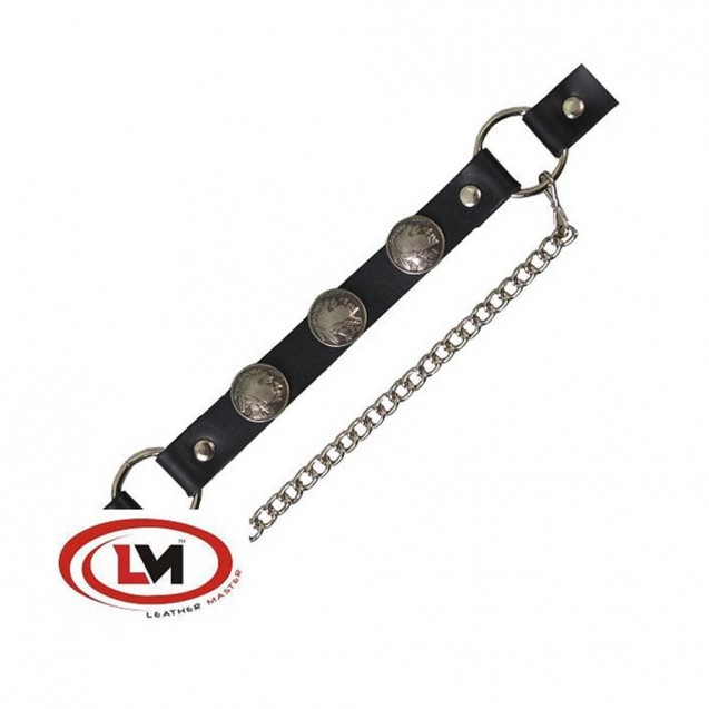 Indian Head Nickel Boot Chain